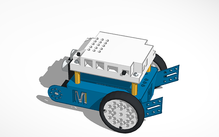3D design Mbot - Tinkercad