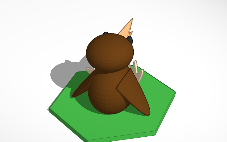 3D design Jojo Bird - Tinkercad