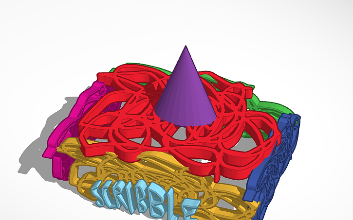 3D design The National Scribble Museum - Tinkercad