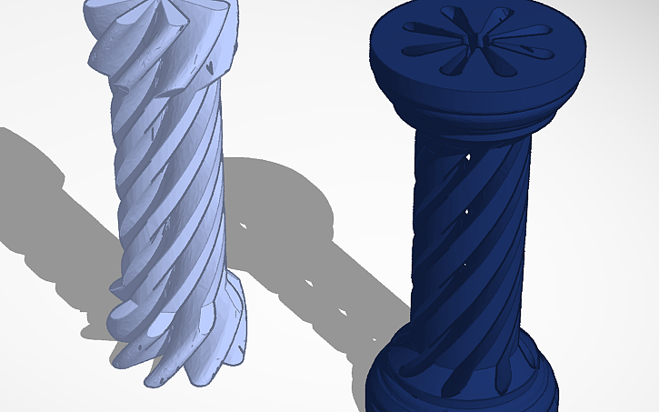 3D design spiny fidget - Tinkercad