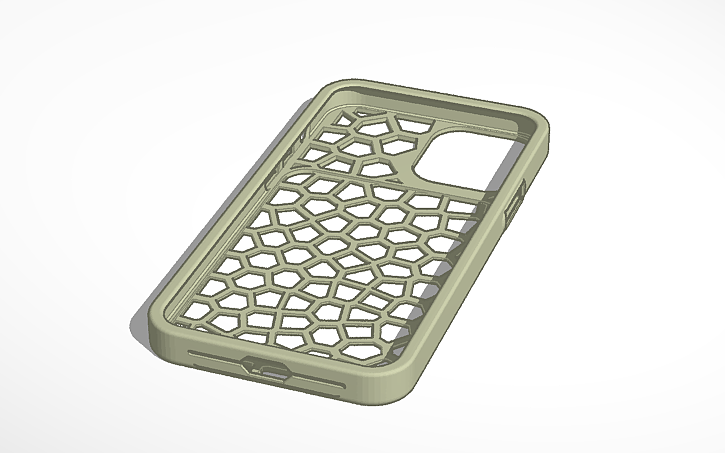 3D design iphone 12 case - Tinkercad