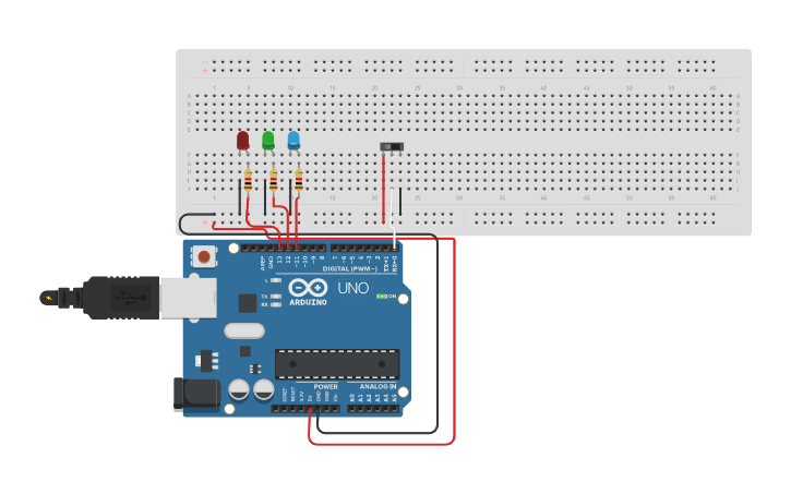 Circuit design Slideswitch - Tinkercad