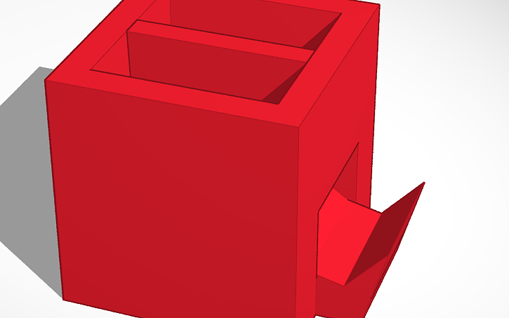 3D design Big Boi Checker Box - Tinkercad