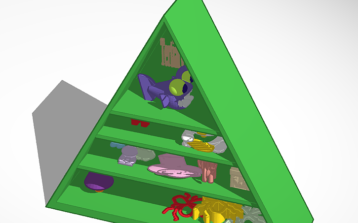 3D design Energy pyramid - Tinkercad