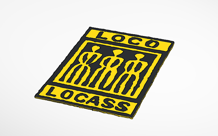 3D design Loco Locass - Tinkercad