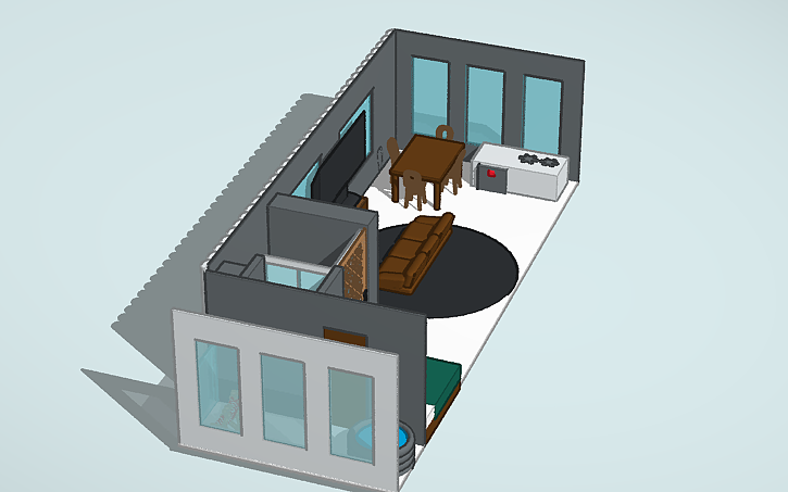 3D design interior design challenge :) - Tinkercad