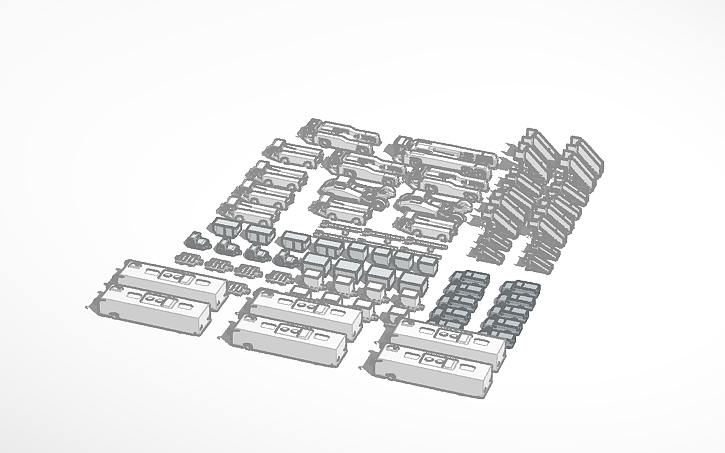 3D design 1:400 Gse - Tinkercad