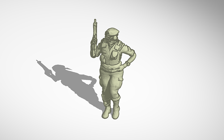 3D design Alibi R6 - Tinkercad