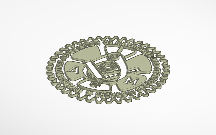 3D design iamaw logo 1 - Tinkercad