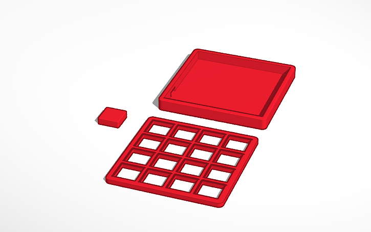 3D design LaunchPad 4x4 - Tinkercad