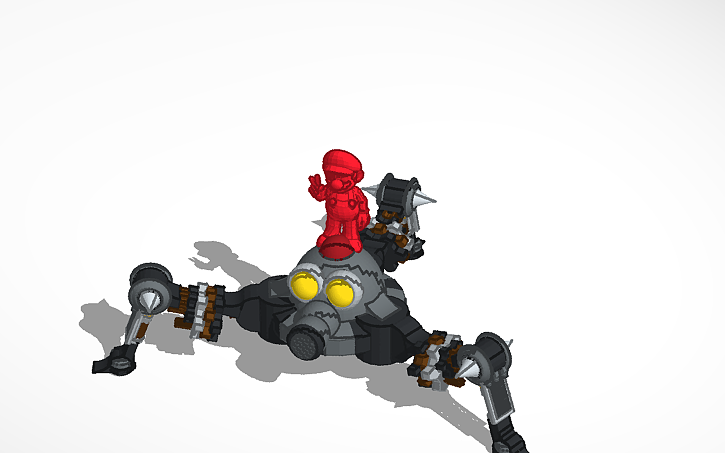 3D design Copy of MegaLeg - Super Mario Galaxy - Tinkercad