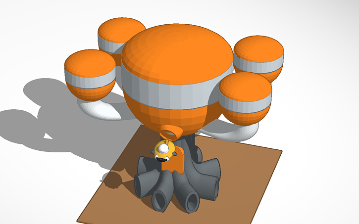 3D design octonauts - Tinkercad
