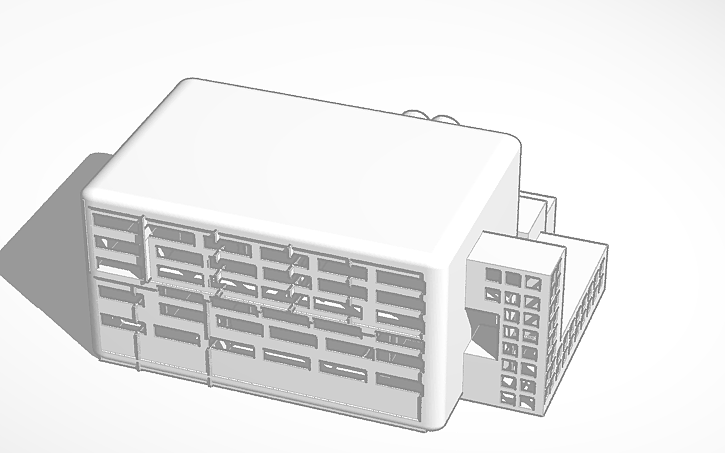 3D design rodent maze - Tinkercad