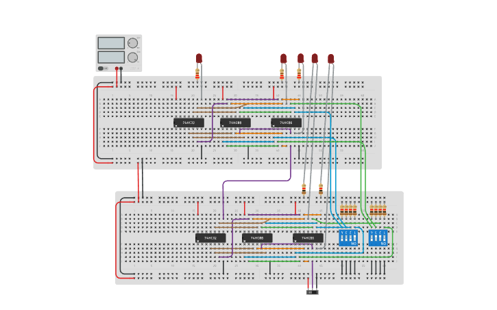 Circuit design memory - Tinkercad