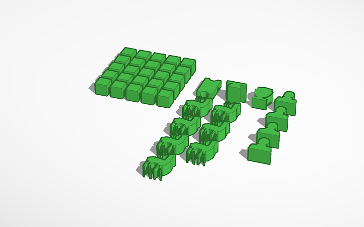 3D design Ark Nova Green - Tinkercad