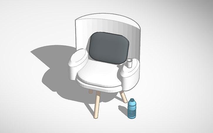 3D design chair - Tinkercad