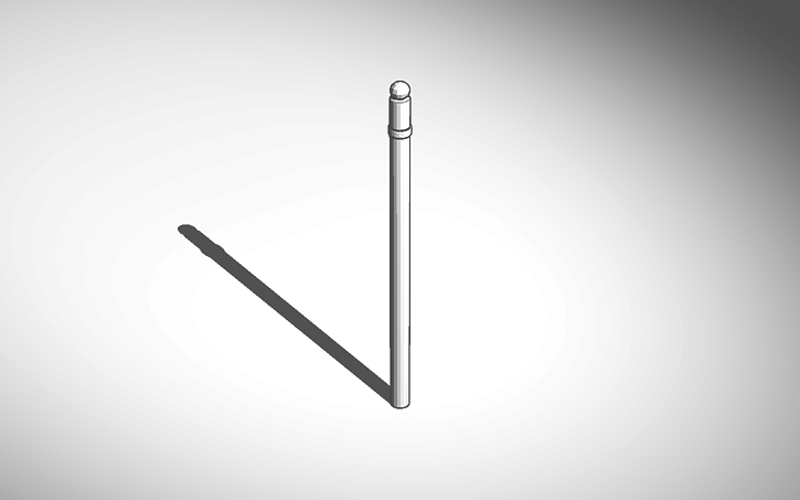 3D design lego figure staff - Tinkercad