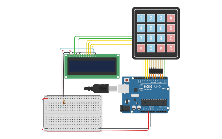 Circuit design Elevator - Tinkercad