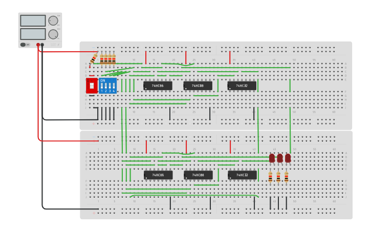 Circuit Design Laboratorio 4 Tinkercad