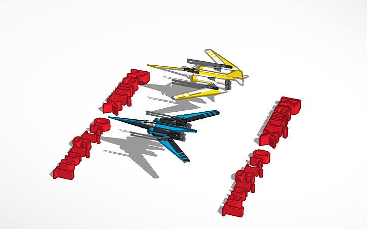 3D design ASF-18 Tempest III-Class Fighter - Tinkercad