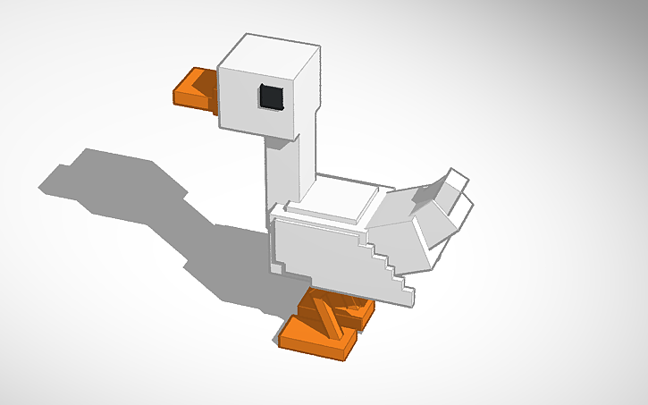 3D design duck - Tinkercad
