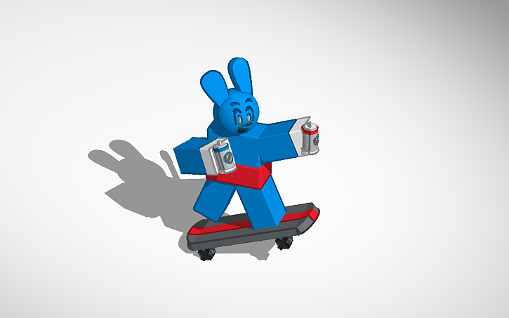 3D design Runkey Veronica forsaken concept skin - Tinkercad