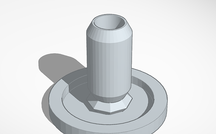 3D design Copy of Basic candle,holder.20 - Tinkercad