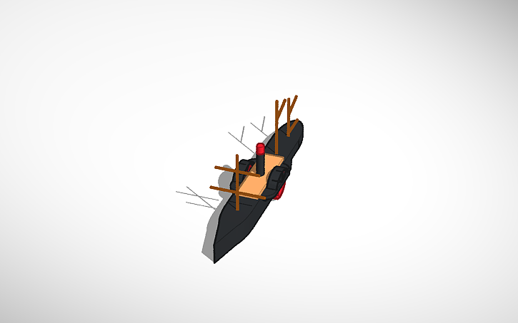 3D design Collins Line ss pacific - Tinkercad