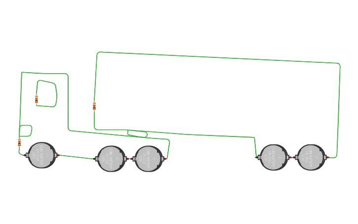 Circuit design circuit semi trailer truck - Tinkercad