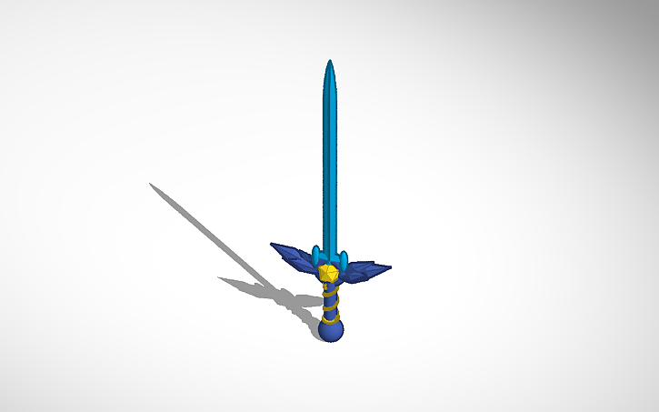 3D design Easy Way To Make The Legend Of Zelda Master Sword. - Tinkercad