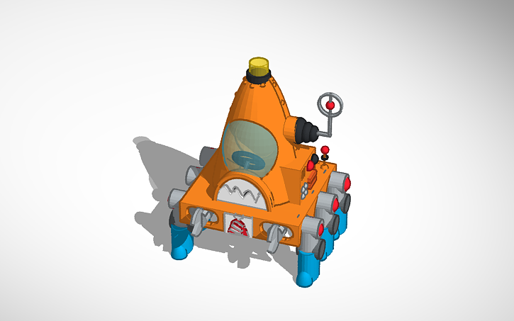 3D design cone mech from plants vs zombies 2 - Tinkercad