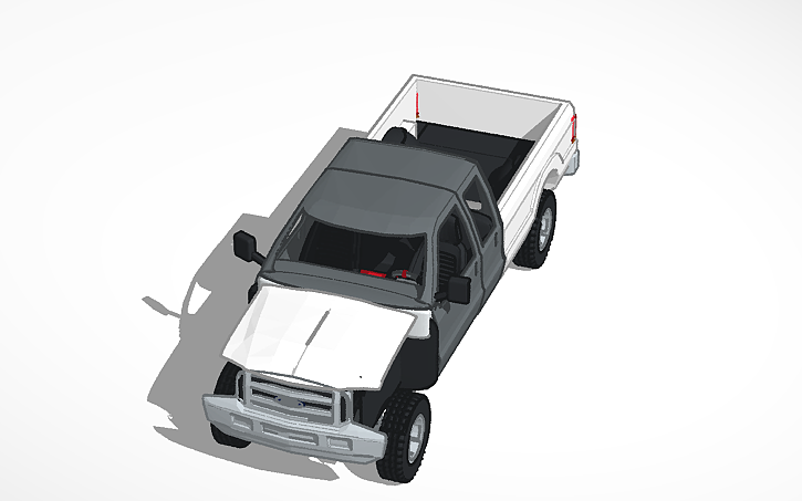 3D design Ford F350 - Tinkercad