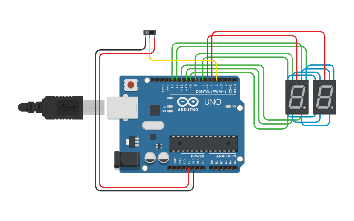 Circuit design A03 - Tinkercad