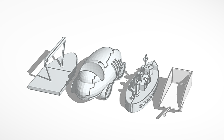 3D design Monopoly Pieces - Tinkercad