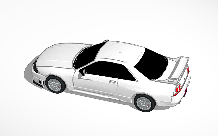 3D design Nissan Skyline GT-R R33 - Tinkercad