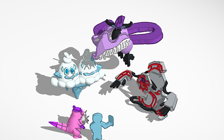 3D design Pokemon GO - Tinkercad