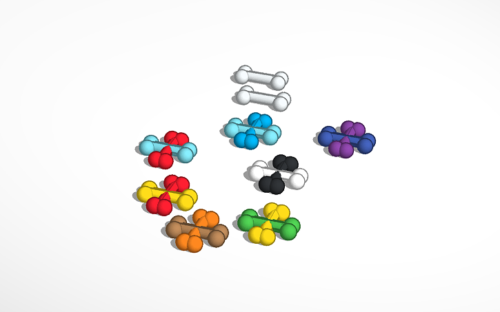 3D design bone - Tinkercad