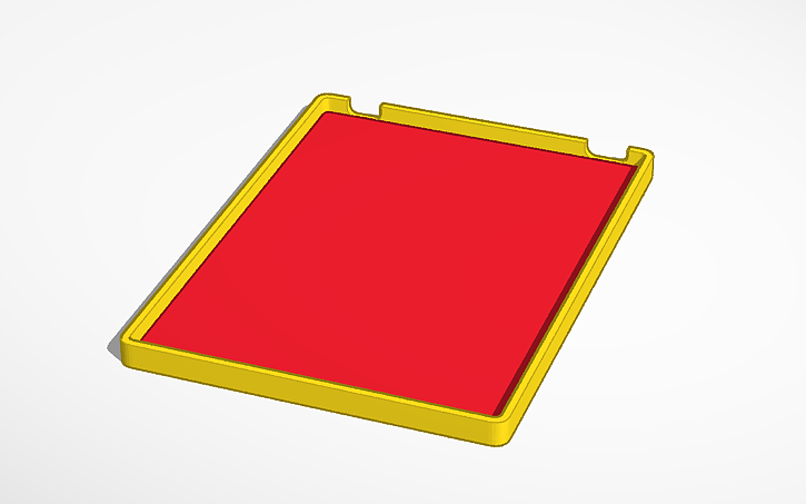 3D design SuperNote A6X2 Case - V1 - Tinkercad