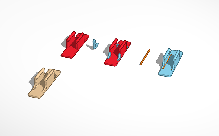 3D design Pen clip v2 - Tinkercad