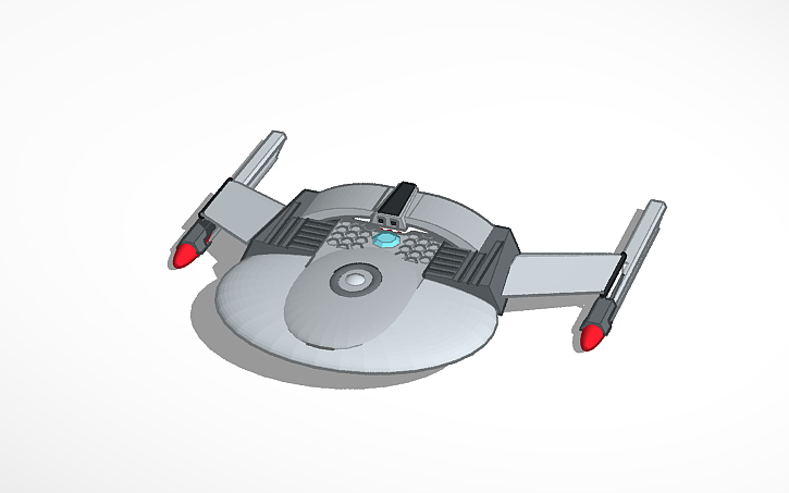 3D design Towhee_Refit_1 / star trek fanon design - Tinkercad