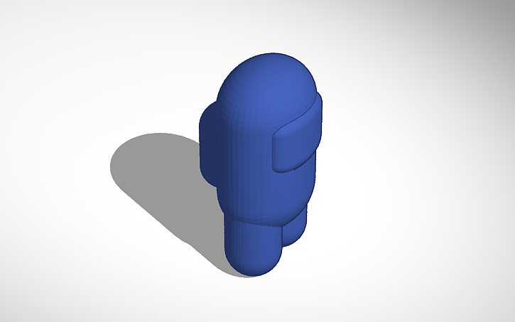 3D design Among us - Tinkercad