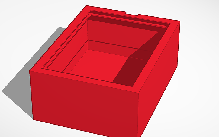 3D design Picture Box - Tinkercad