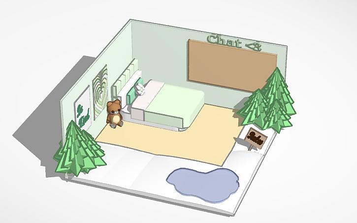 3D design A gift for fuzzy:)