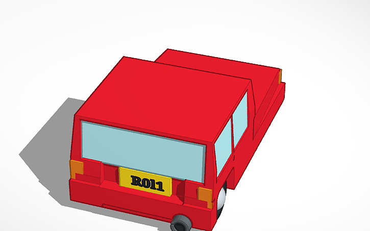 3D design robin reliant - Tinkercad