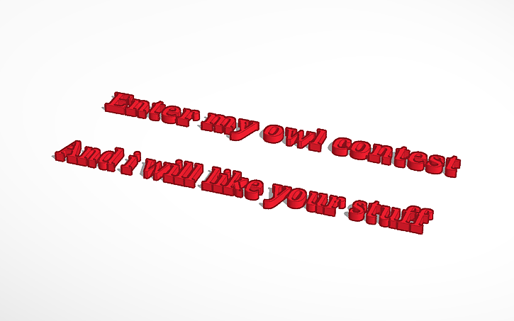 3D design i will like your stuff if... - Tinkercad