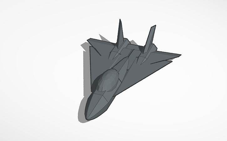 3D design F-14 Tomcat - Tinkercad