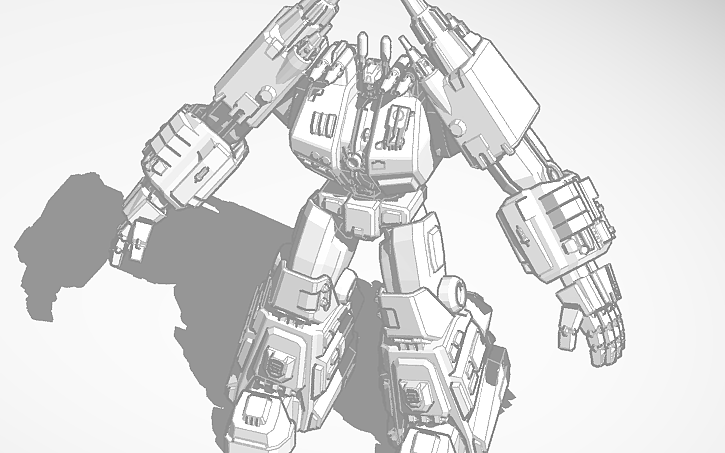 3D design Metroplex - Tinkercad