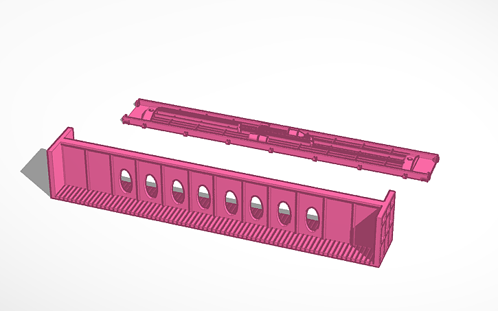 3D design CBFC REV G comb - Tinkercad