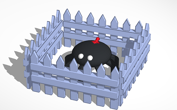 3D design Spider - Tinkercad
