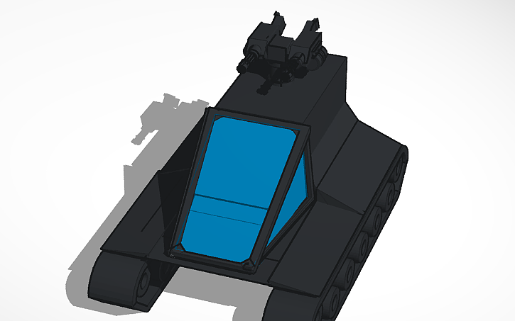 3D design Cybertank V1 - Tinkercad